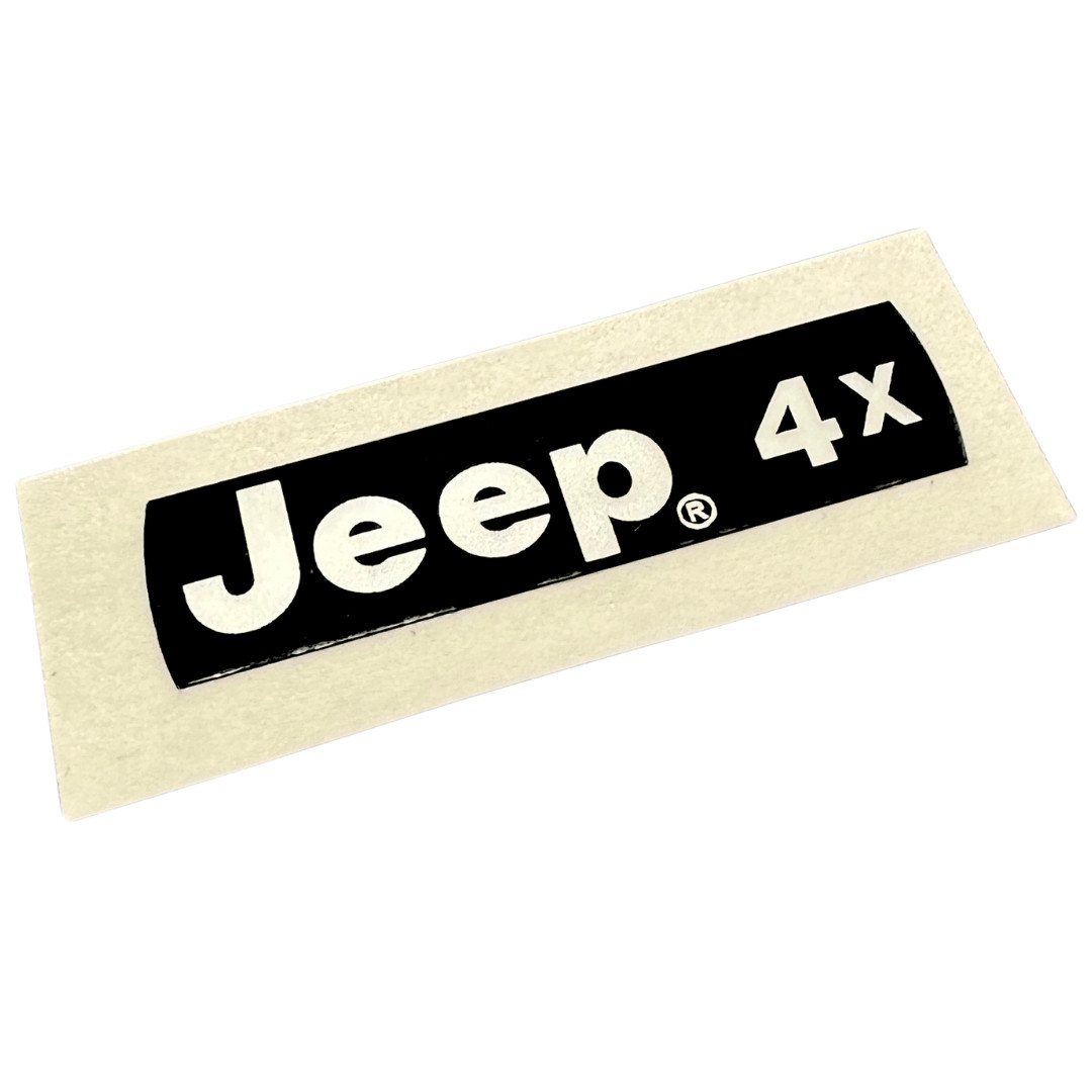 Jeep 4 X Hub Decal - SOLD INDIVIDUALLY - Collins Bros Jeep