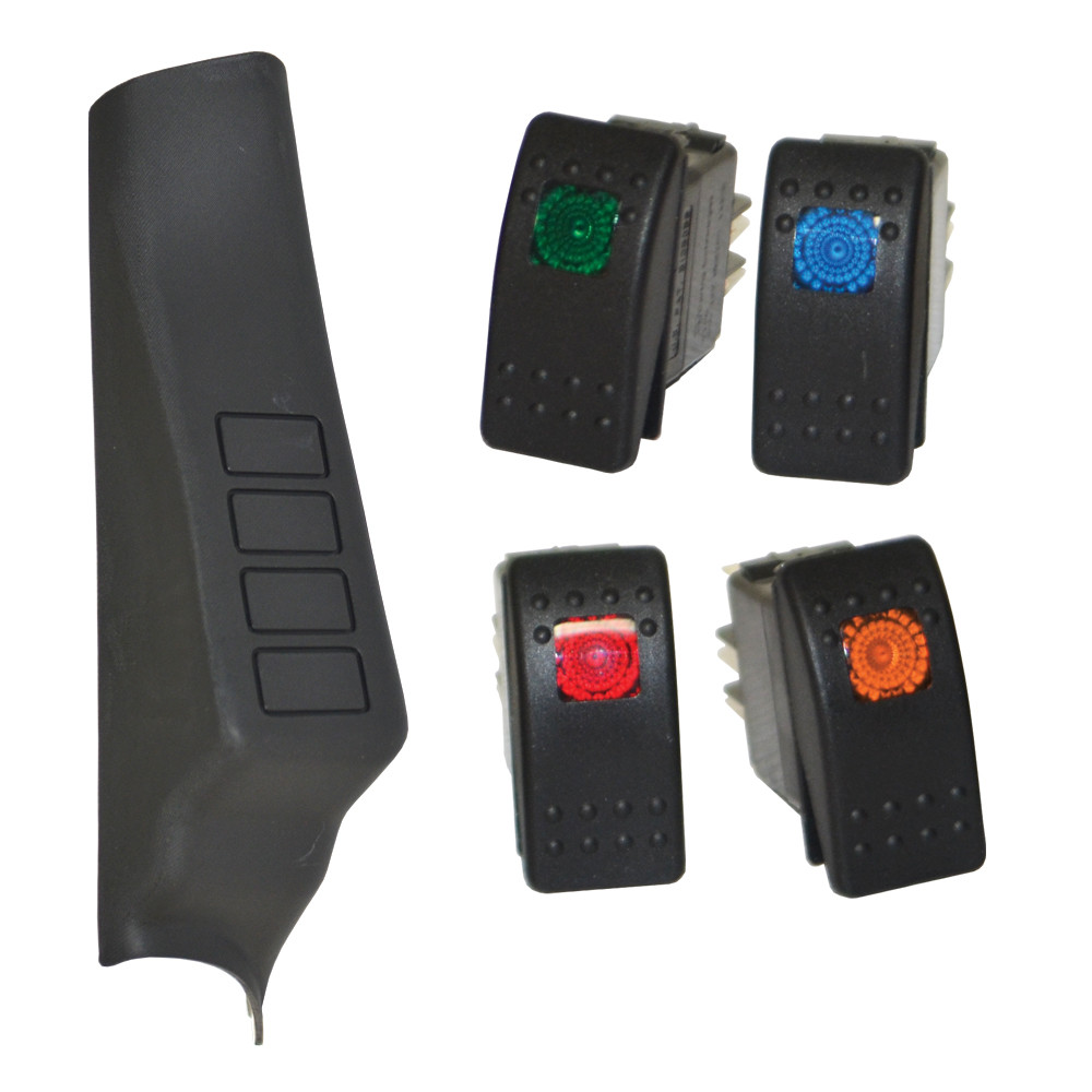 11-Current JK A-Pillar Switch Pod Combo