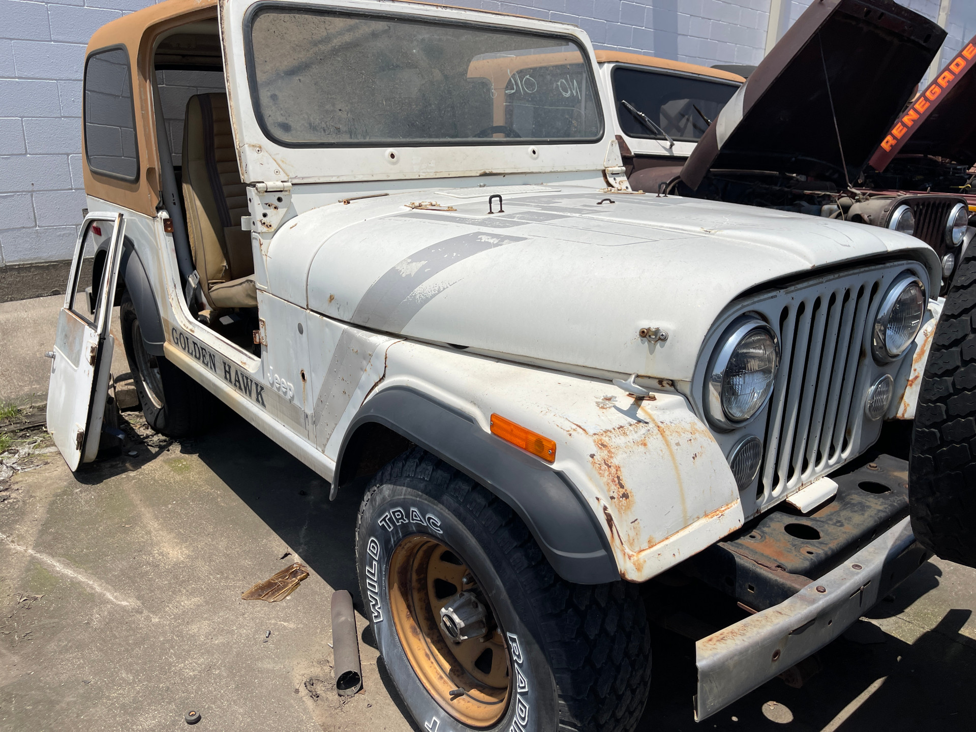 1980 Jeep CJ-7 Golden Hawk - Stock # 726402 - Collins Bros Jeep