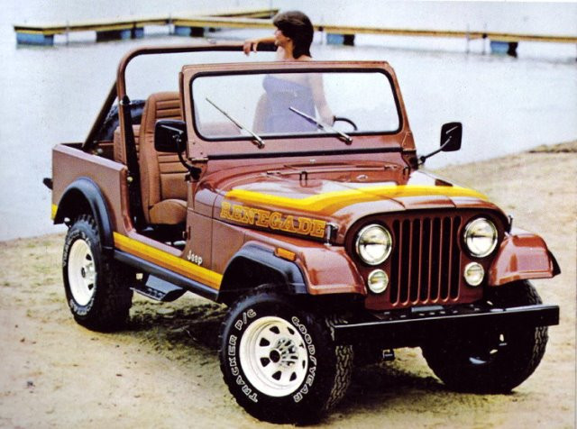 '83-'84 CJ Renegade Decal Kit – CBJeep