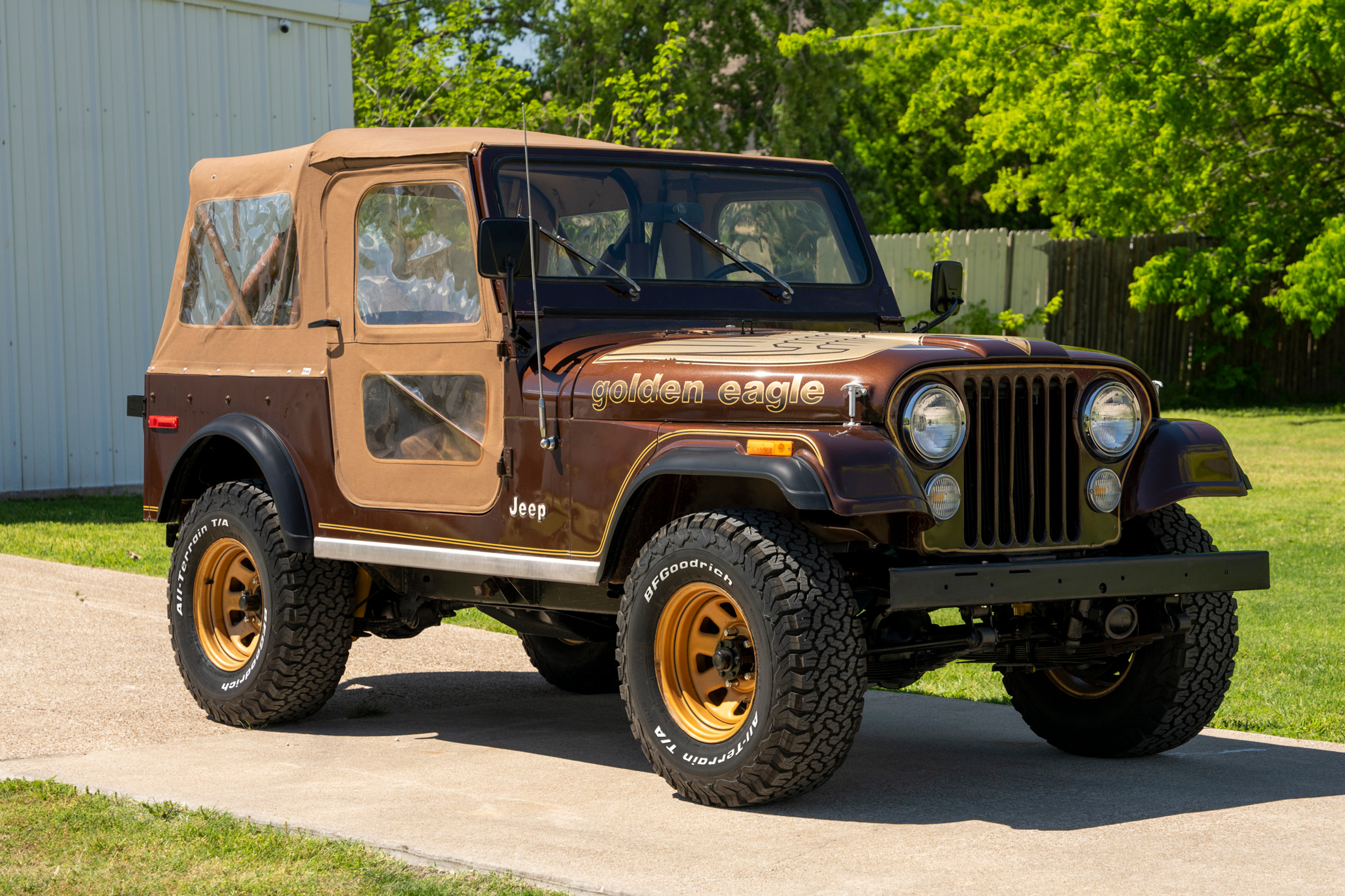 SOLD 1978 Jeep CJ-7 golden eagle - Stock # 098167 - Collins Bros Jeep