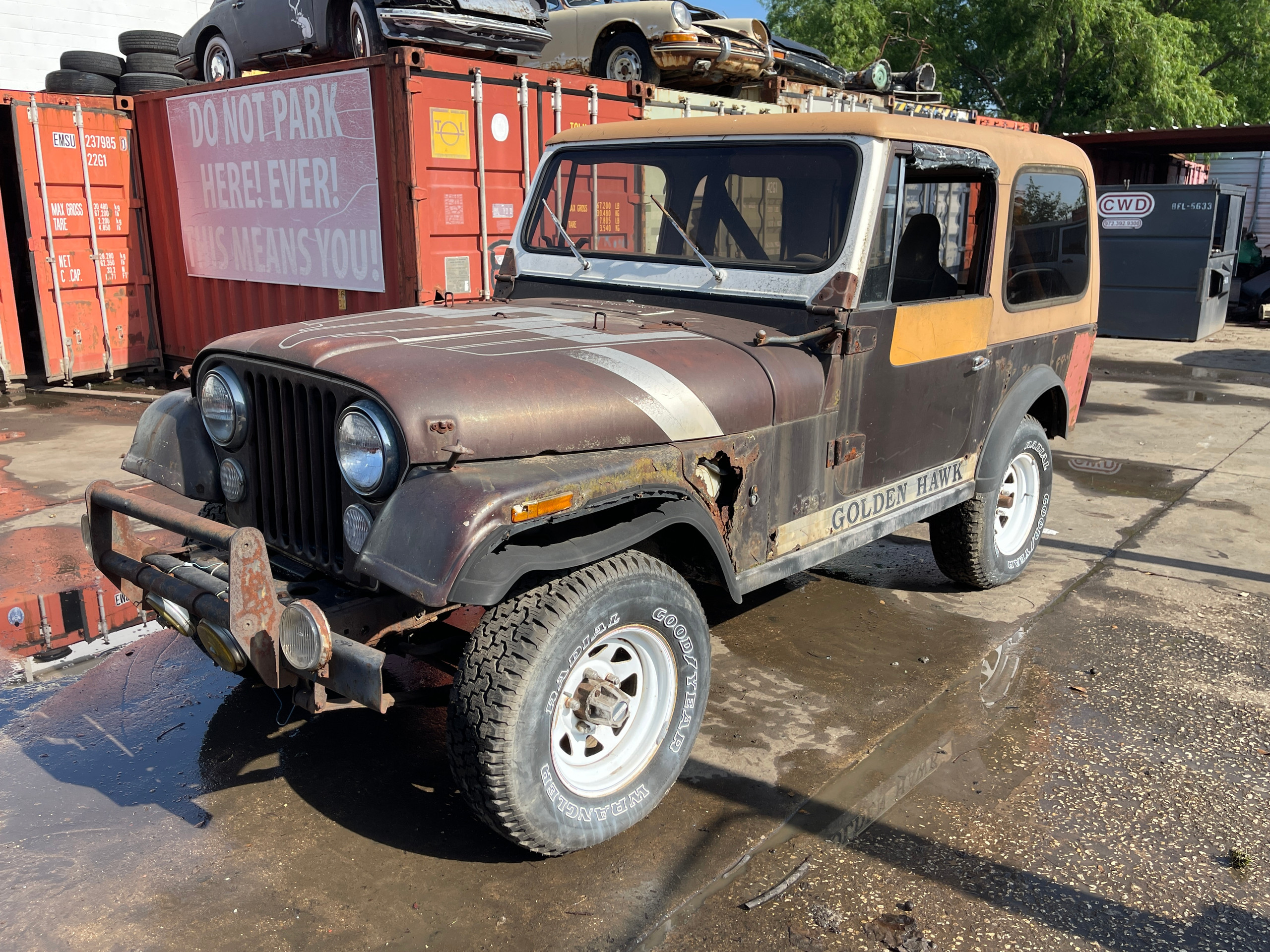 1980 Jeep CJ-7 Golden Hawk - Stock # 719173 - Collins Bros Jeep