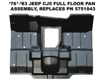 CJ Restoration Shop - Replacement Parts - Collins Bros Jeep