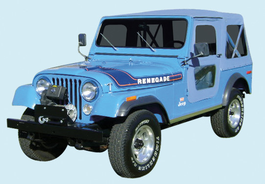 '83-'84 CJ Renegade Decal Kit – CBJeep