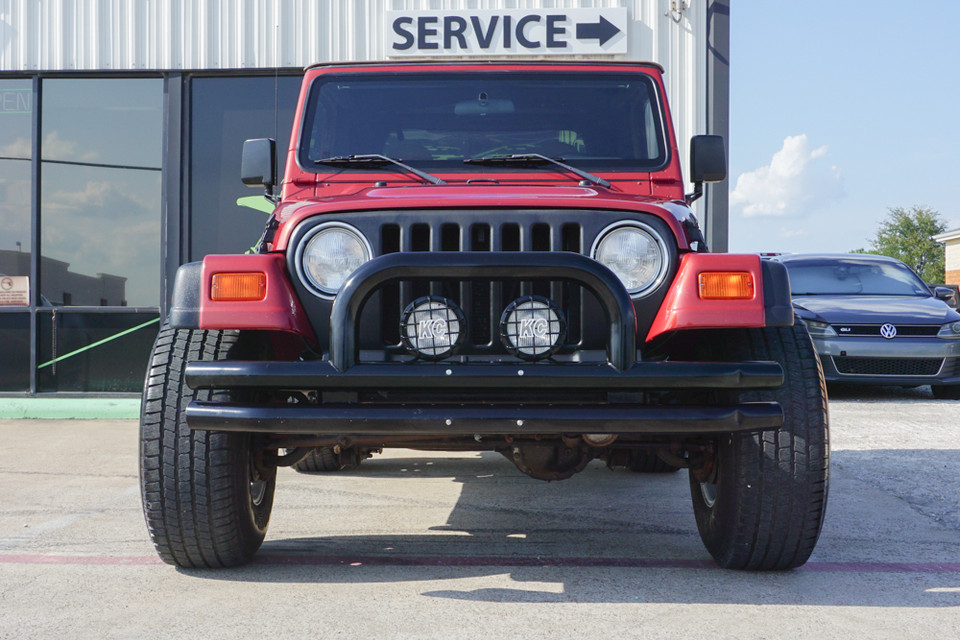 SOLD 1998 Jeep Wrangler Sport Chilipepper Stock# 784818 - Collins Bros Jeep