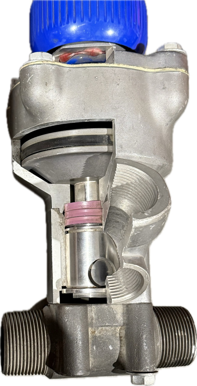 Schmidt® Thompson Valve II – Pneumatic Abrasive Metering Valve**