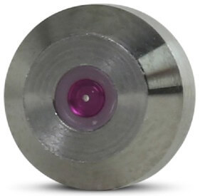 Ruby Orifice (Threaded) - ABS