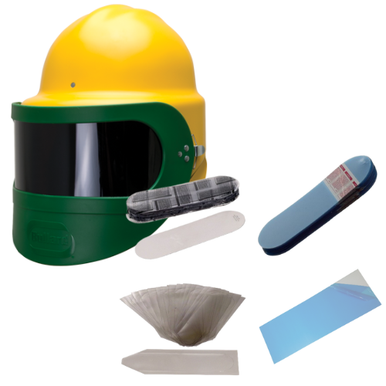Bullard® Inner & Outer Lenses – 88VX Blasting Helmet | Abrasive Blast ...
