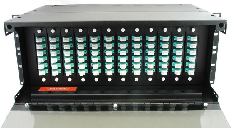 RAC-4X - RAC-4X - Fiber Enclosure, Rack Mount, 12 Panel, 4U