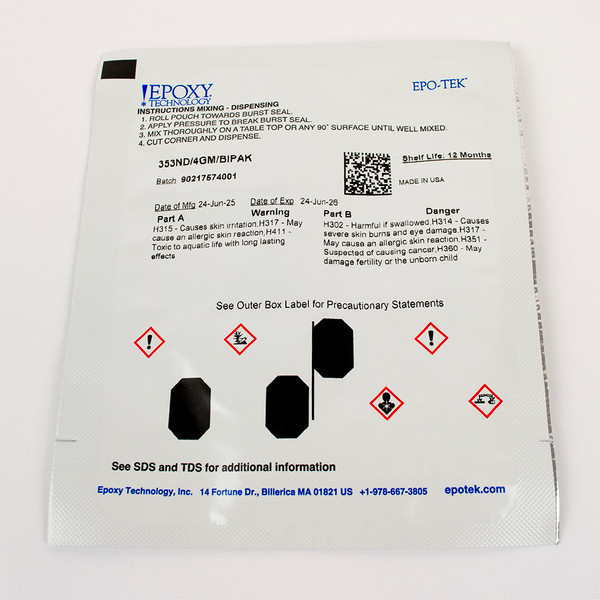 Epo-Tek 353ND Heat Cure Epoxy | Purchase now at Cables Plus USA
