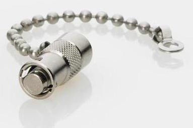 SVSTP21AO - MIL Spec ST Dust Cover Protective Cap and Chain