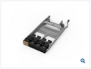 Corning EDGE8 Adapter Panels, MTP 8F, RPS, 1 port, black | Shop