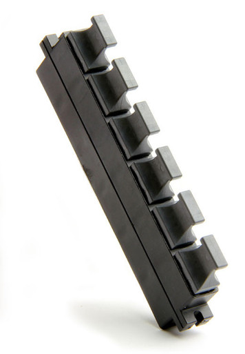 12697 - 1x6 Ganged MTP/MPO Fiber Coupler, Straight-Thru