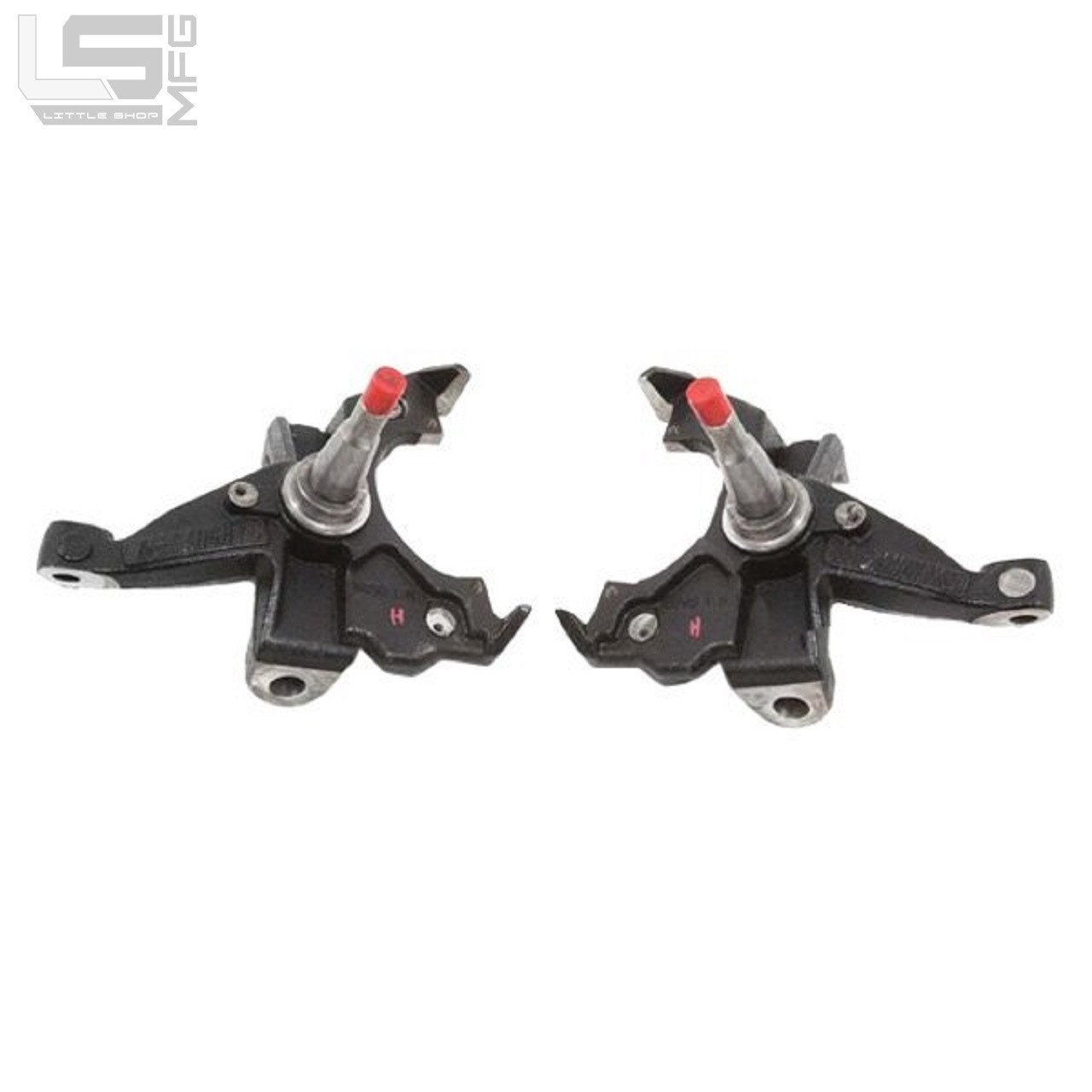 GM 71-87 C10 Drop Spindles (for 1.25" Rotors) - Little Shop Mfg