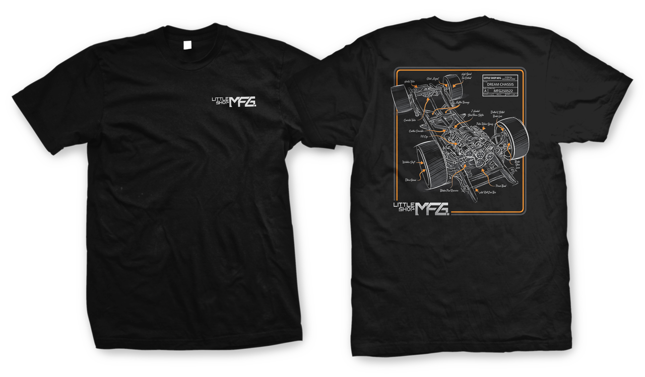 Dream Chassis T-Shirt - Little Shop Mfg