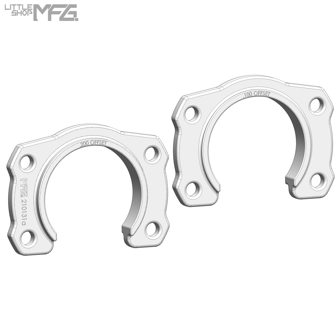Bearing Retainer Set - Big Ford (New Style) - Little Shop Mfg