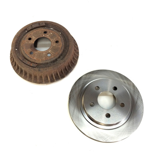 GM Early Style S10 & Midsize Rear Disc Brakes - Little Shop Mfg