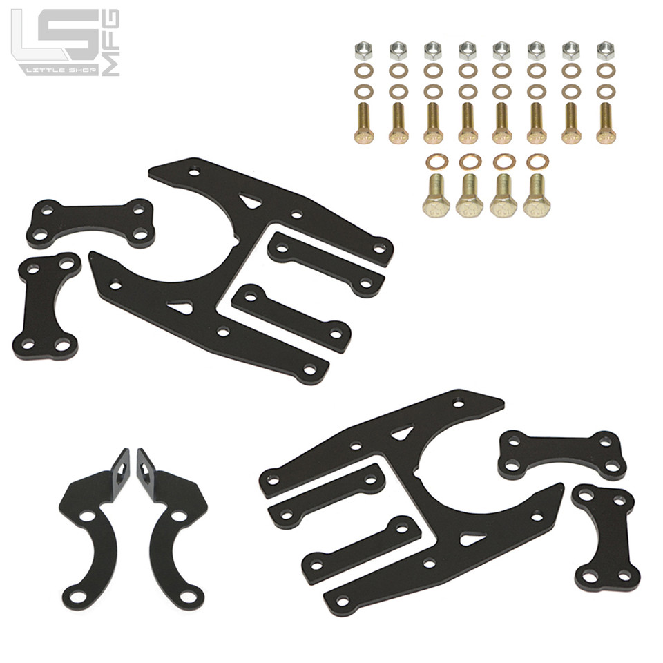 DBC Brackets/Hardware Only - Silverado/Sierra 1500 - Little Shop Mfg