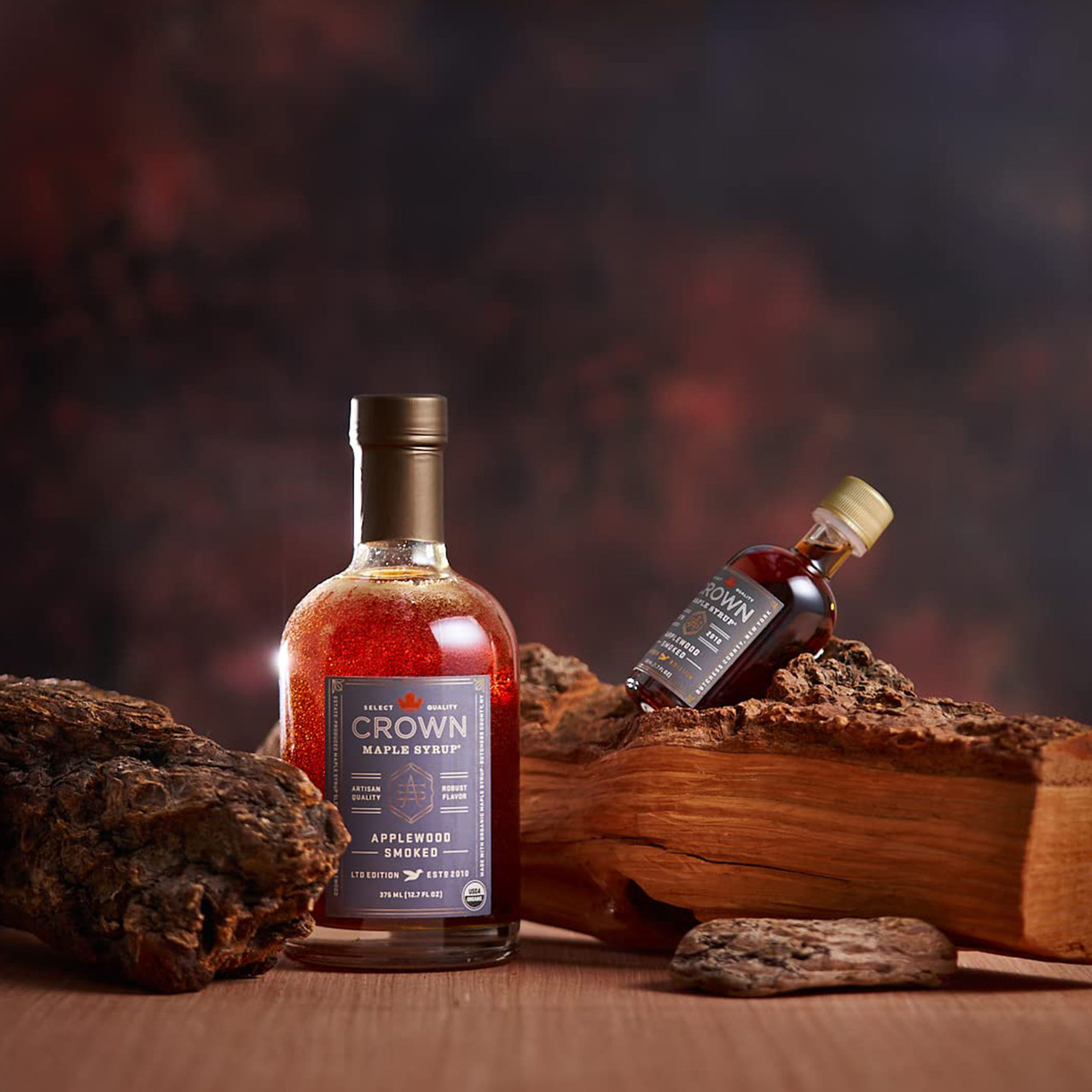 Crown Maple Applewood Smoked Maple Syrup