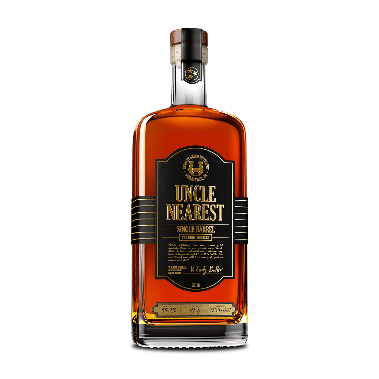 Uncle Nearest Single Barrel Whiskey - Spirits Network