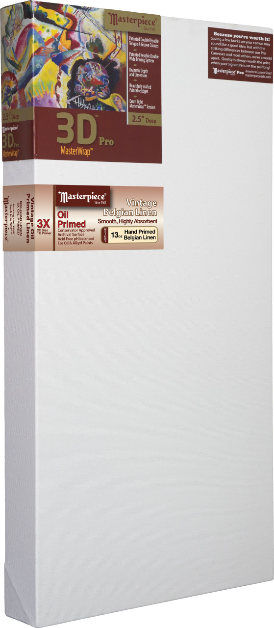3D Pro 3.5" Deep Artist Canvas 20x30