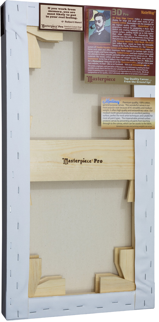 3D Pro 2.5" Deep Monterey Premium Artist Canvas 20x24