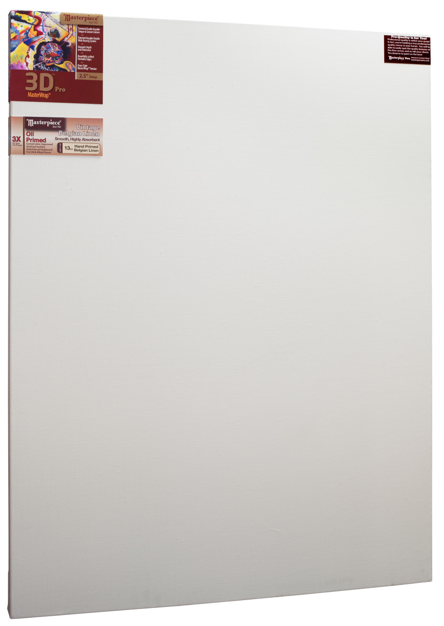 3D Pro 2.5" Deep Artist Canvas 40X50