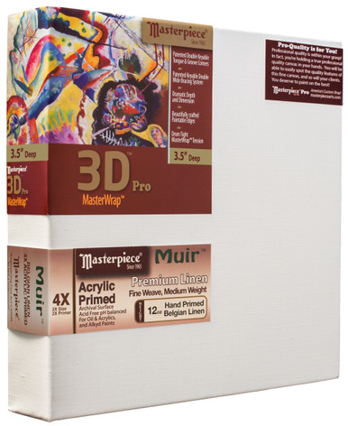 3D Pro 3.5" Deep Artist Canvas 8x10