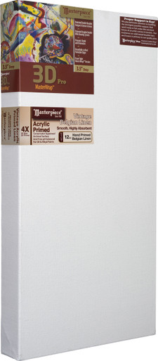 3D Pro 3.5" Deep Artist Canvas 12x36