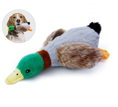 Duck Sound Paper & Squeaker Toy - The Honest Dog