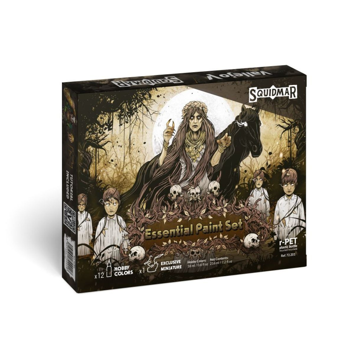 Squidmar Miniatures - Essential Paint Set by Vallejo
