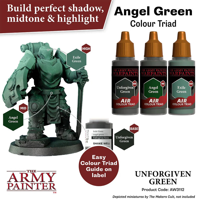 Army Painter - Warpaints Air - Exile Green 18ml
