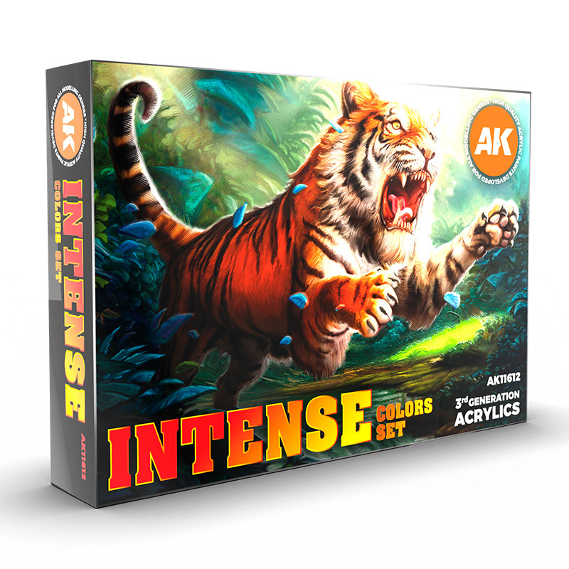 AK Interactive - Intense Colors Set - The Hobby Collective
