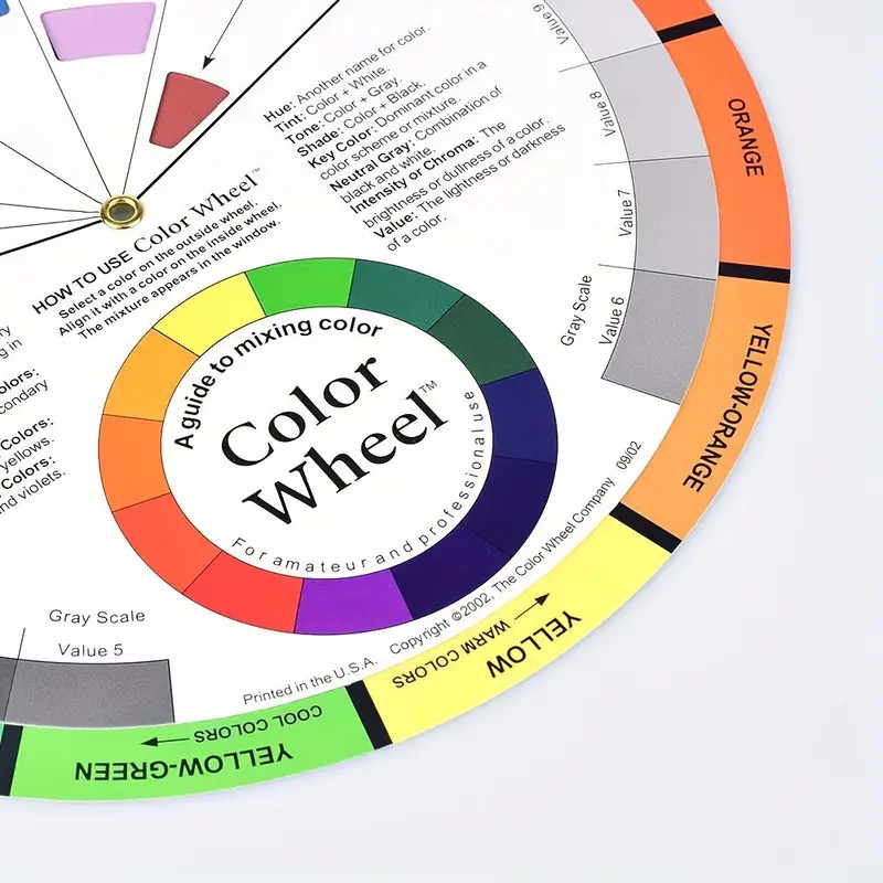 Mixing Colour Wheel