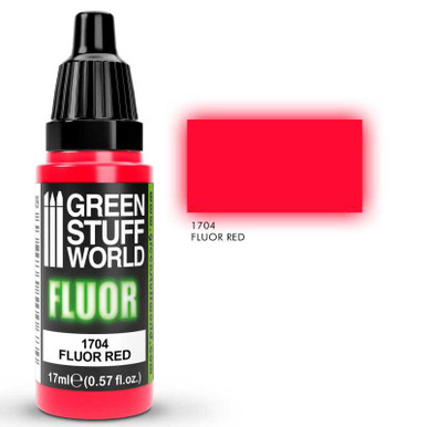 GSW Fluor Red 17ml - The Hobby Collective