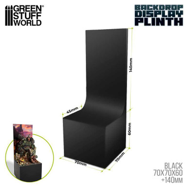 Small Round Bust Plinth - Resin - Dark Messiah