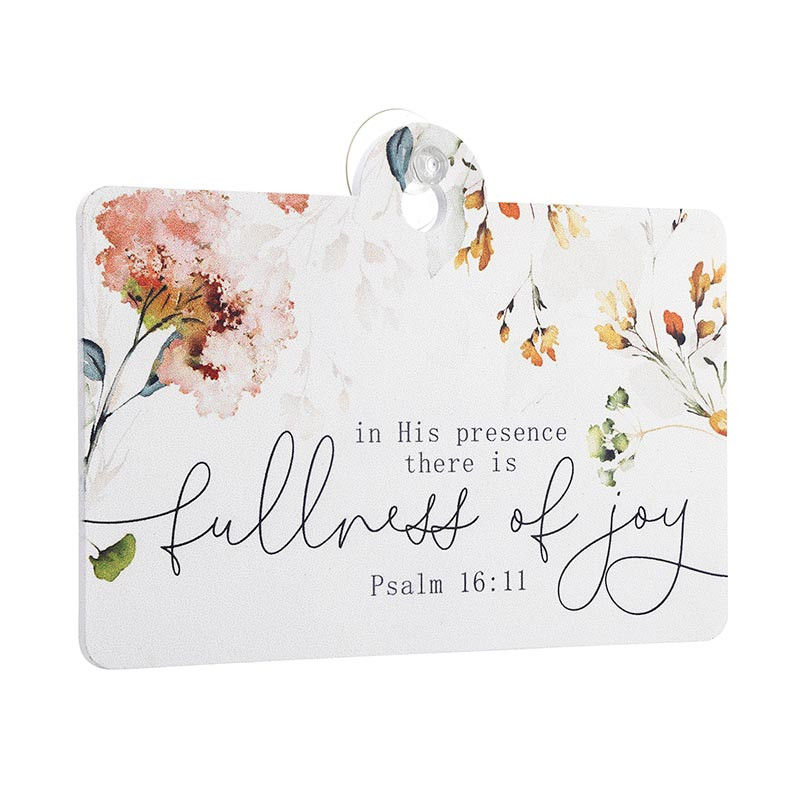Bloom Collection Suction Sign - [Consumer]Faithworks