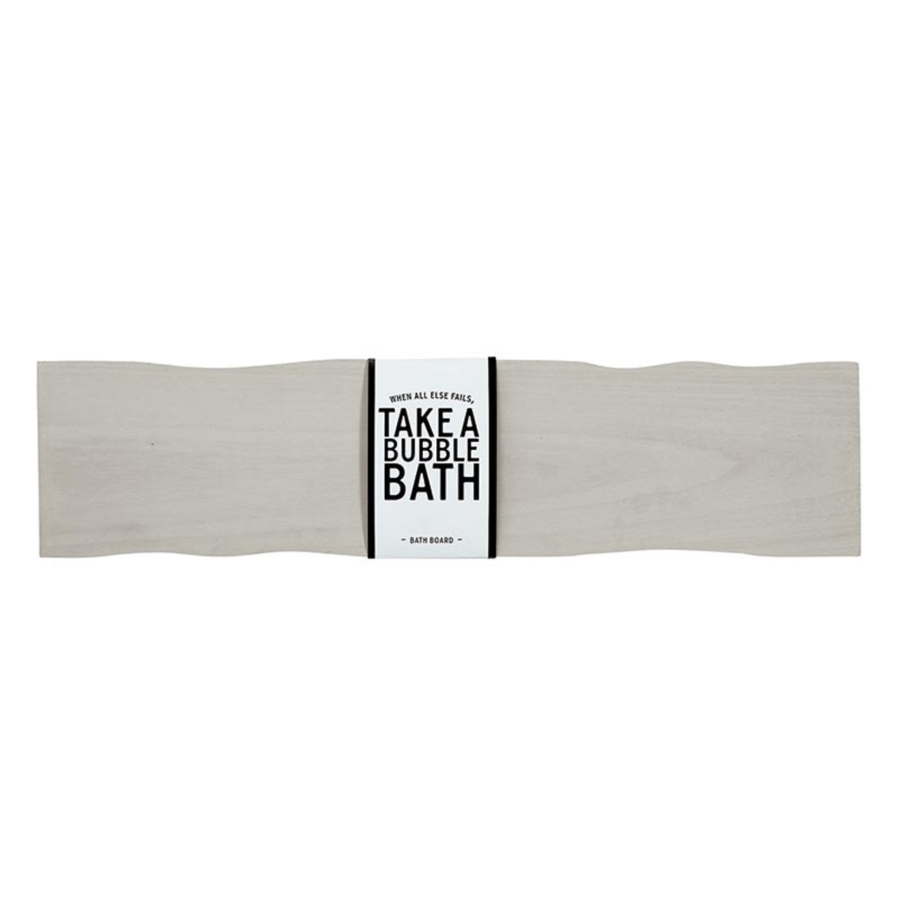 Wood Bath Board - Grey