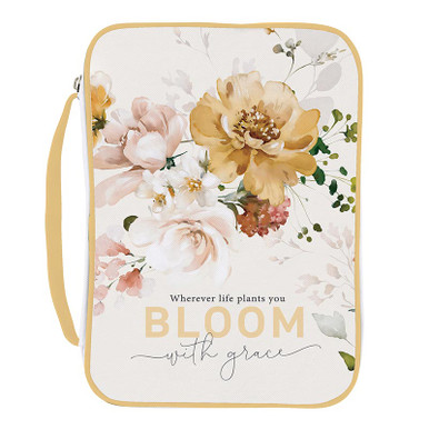 Bloom Collection Polyester Bible Cover - [Consumer]Faithworks