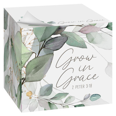Grow in Grace Memo Cube - 4/pk - [Consumer]Faithworks