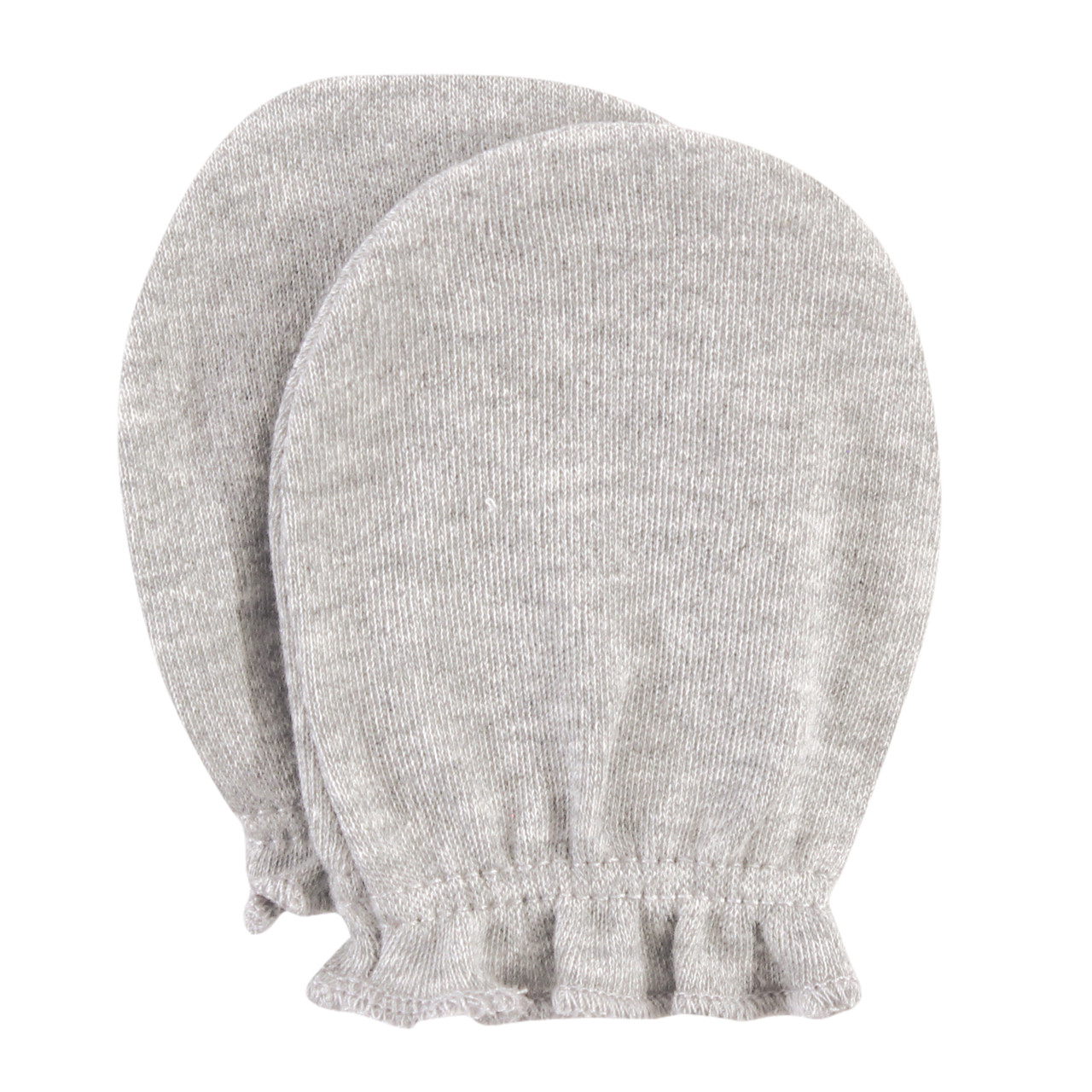 Hudson Baby Cotton Scratch Mittens, Football