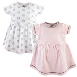 Yoga Sprout Cotton Dress, 2 Pack, Feather Floral | Baby and Toddler ...