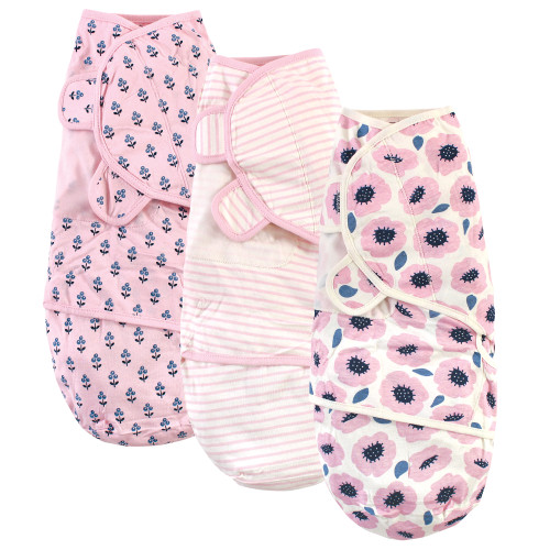 Touched by Nature Organic Swaddle Wrap 3-Pack, Hedgehog, 0-3 Months (3M ...