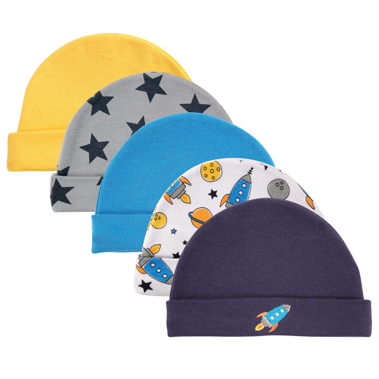Luvable Friends Caps, 5-Pack, Rockets | Baby and Toddler Clothes ...