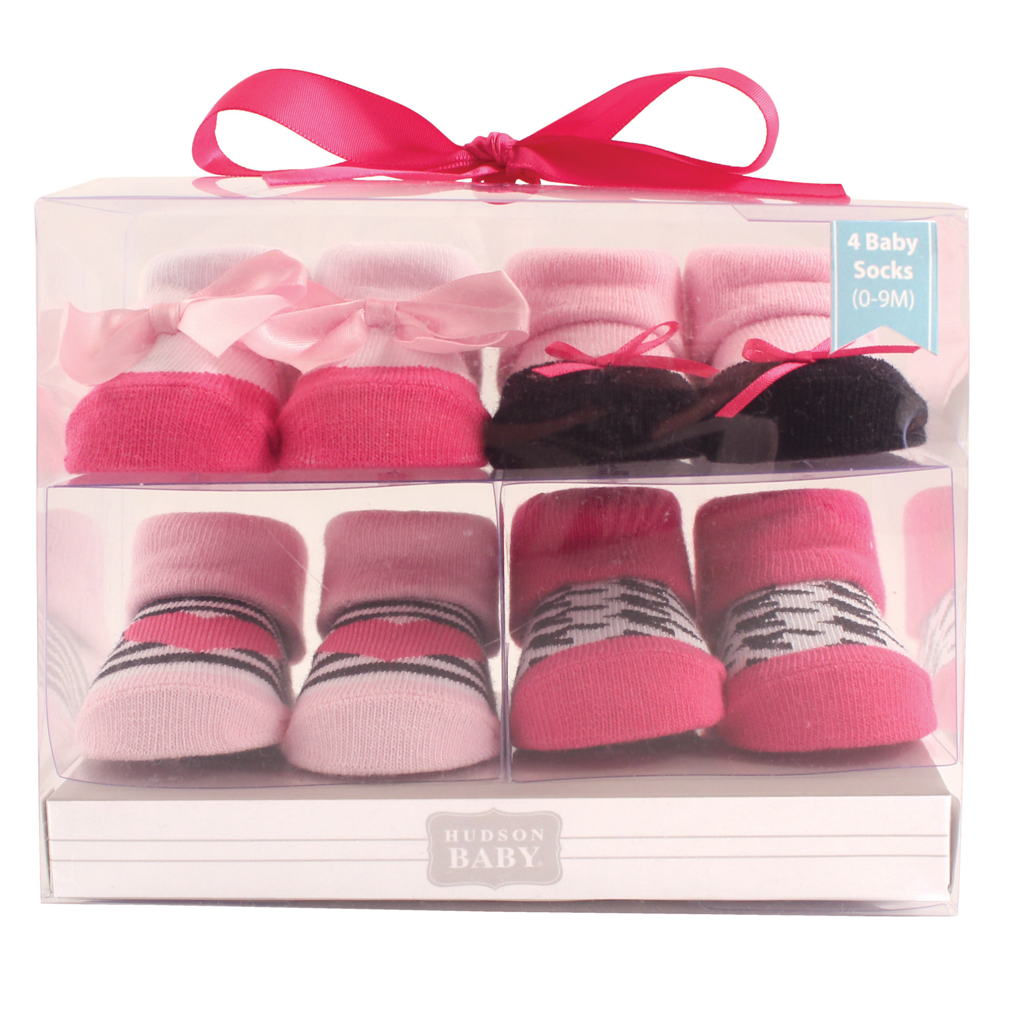 Hudson Baby Socks Boxed Giftset, Heart