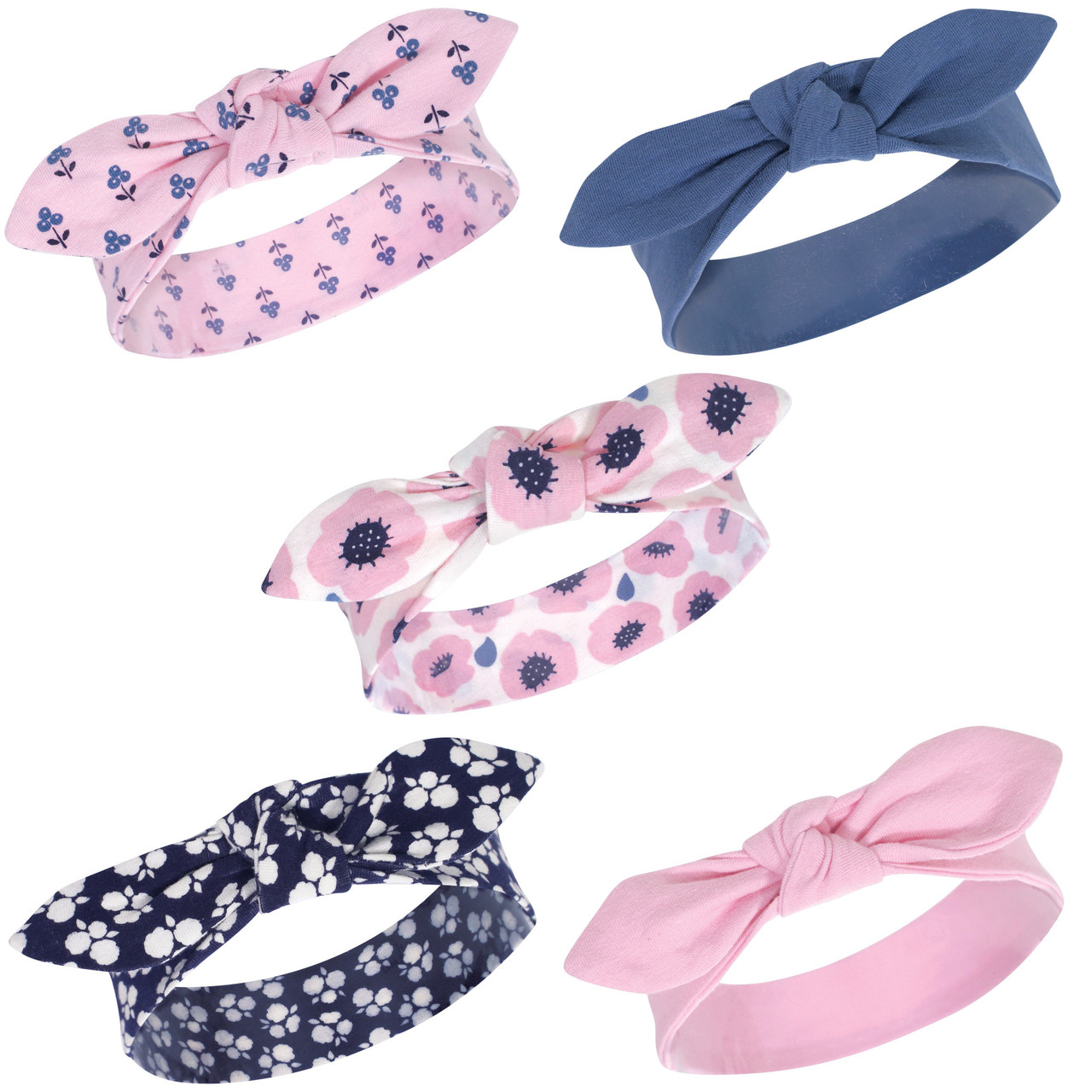 Touched By Nature Organic Headbands, 5-Pack, Blossoms | Baby and ...