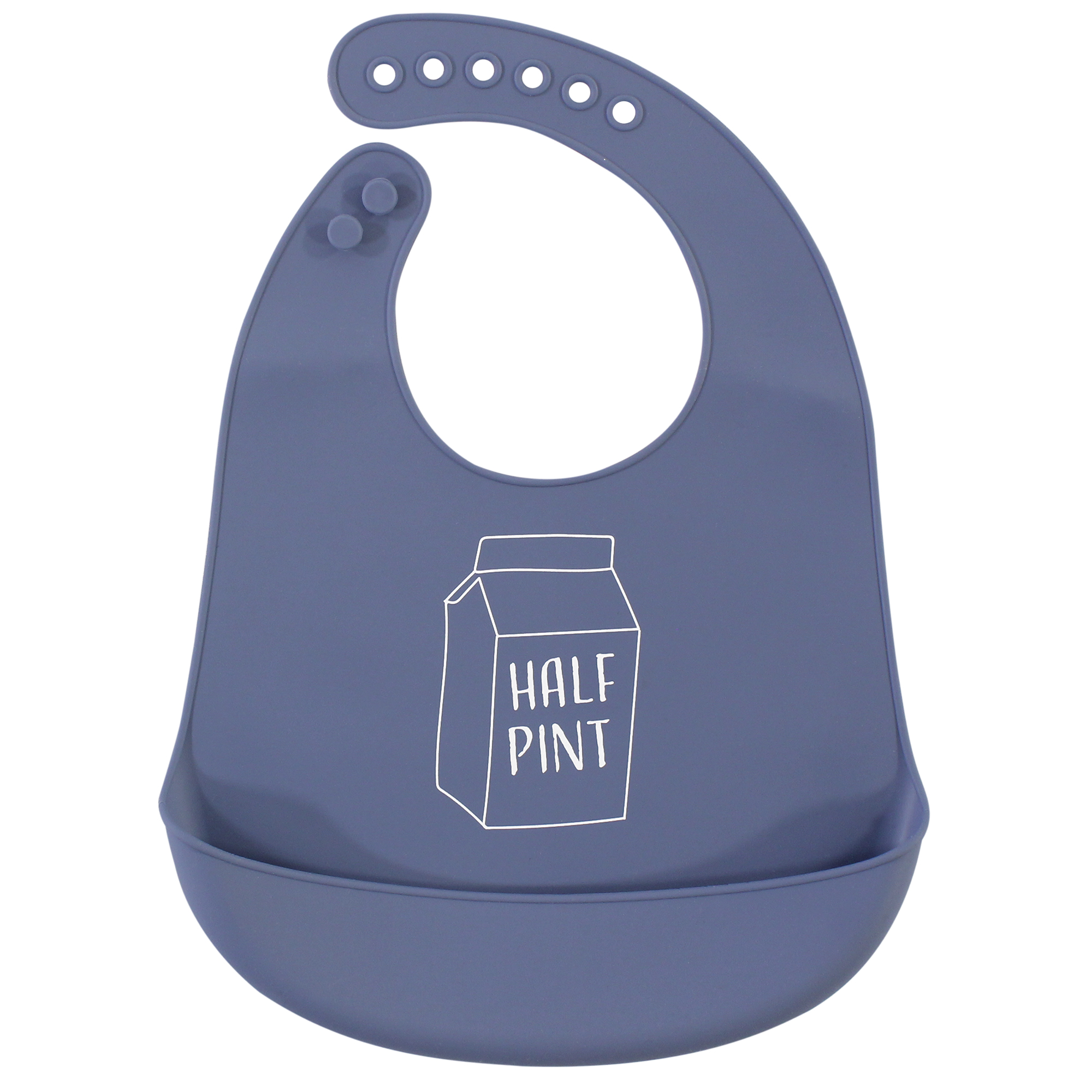 Hudson Baby Silicone Bibs, Small Fry