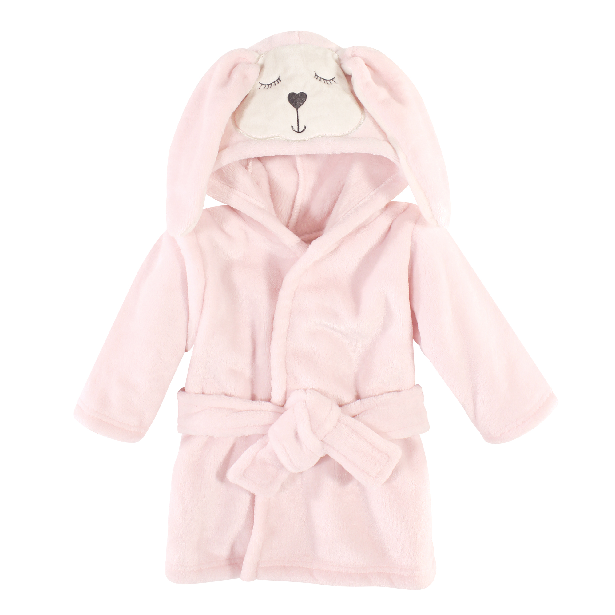 Hudson Baby Plush Animal Bathrobe, Modern Bunny, 0-9 Months - Hudson ...