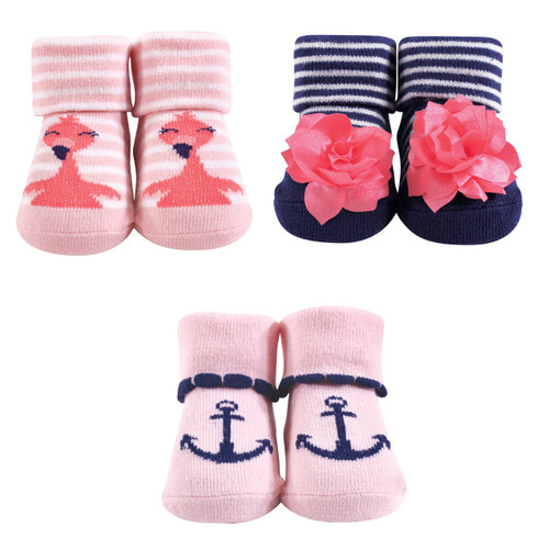 Hudson Baby Socks Gift Set, 3-Pack, Flamingo | Baby and Toddler Clothes ...