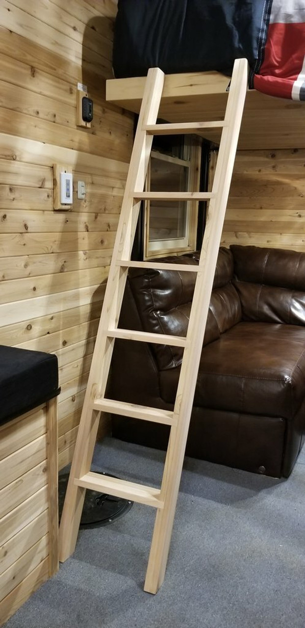 Ice Castle Cedar Bunk Ladder – Fish House Access Ladder